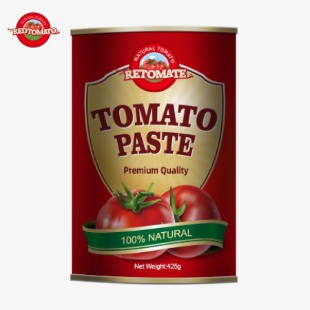 The Manufacturing For 425g Tomato Paste Cans Conforms To International ...